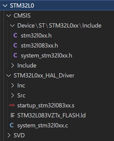 Solved: How to find the version of Cube (LL drivers) used? - STMicroelectronics Community