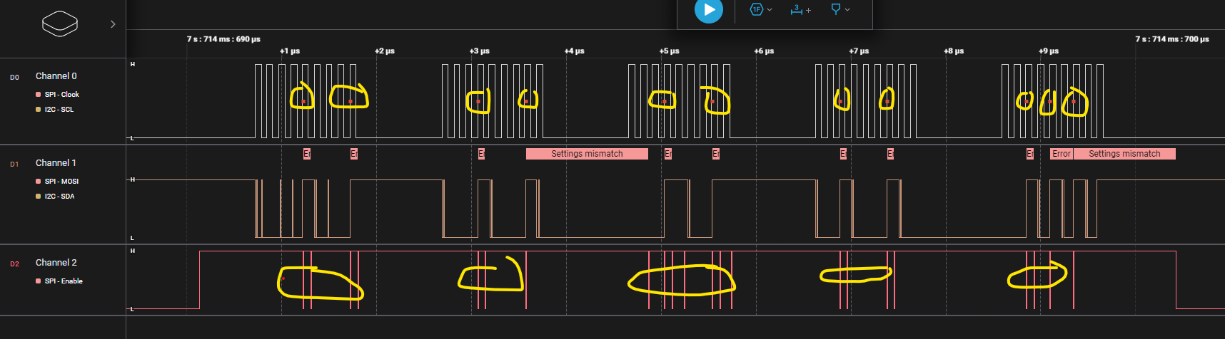Solved Spi Communication With 3 Wire Display Stmicroelectronics Community