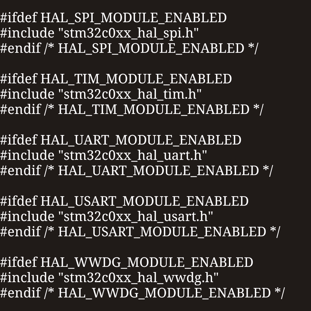 Solved Problem On File Stm32c0xxhalconftemplateh For Stmicroelectronics Community 5281