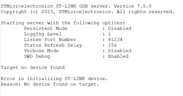 Solved Issues On Debugging External Application Using St Stmicroelectronics Community
