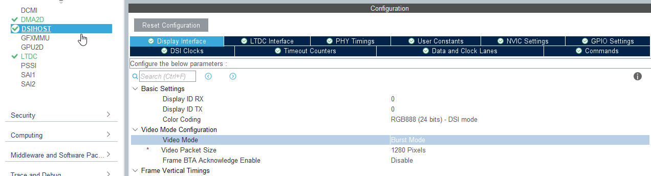 Null Packet Size Is Not Visible In Cubemx Gui Stmicroelectronics