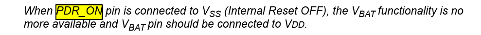 Solved: Problem with RTC when switching off (VDD) on H7 - STMicroelectronics Community