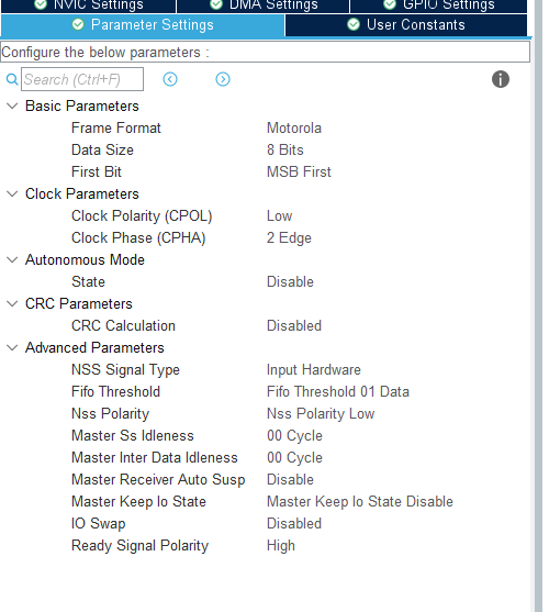 Problem With Spi Slave Dma Circular And Cs Synchro Stmicroelectronics Community