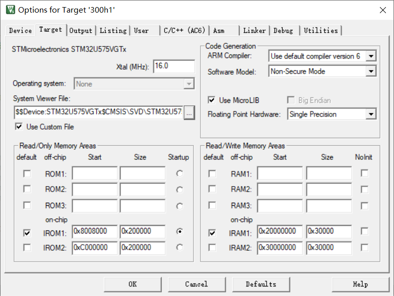 Solved: KEIL uVision5 Registers cannot be viewed in debug ... - STMicroelectronics Community