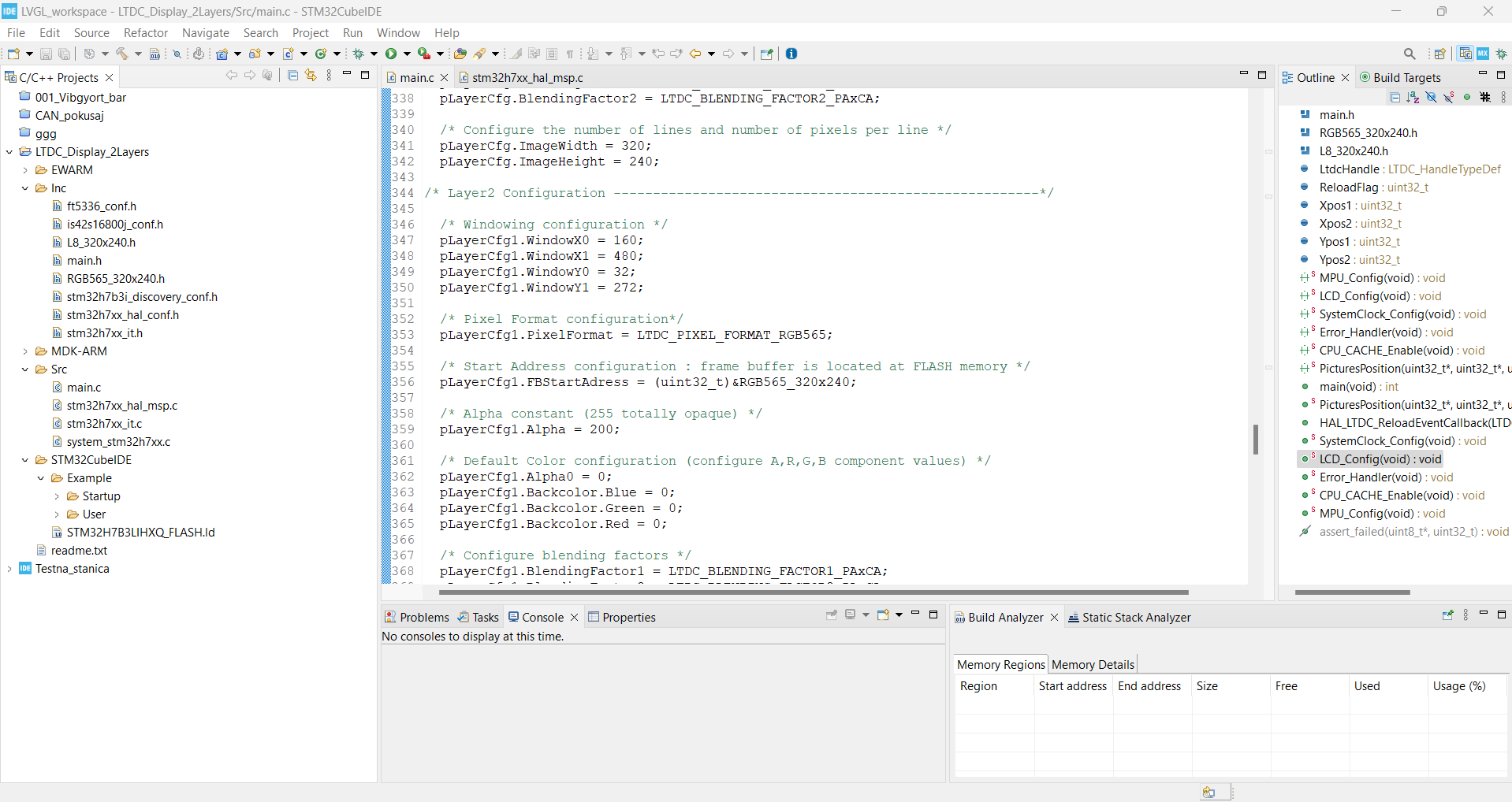 Solved: STM32H7B3I -DK unable to activate LCD - screen thr... - STMicroelectronics Community