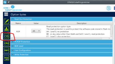 Solved: RDP of STM32G0B1xB/xC/xE - STMicroelectronics Community