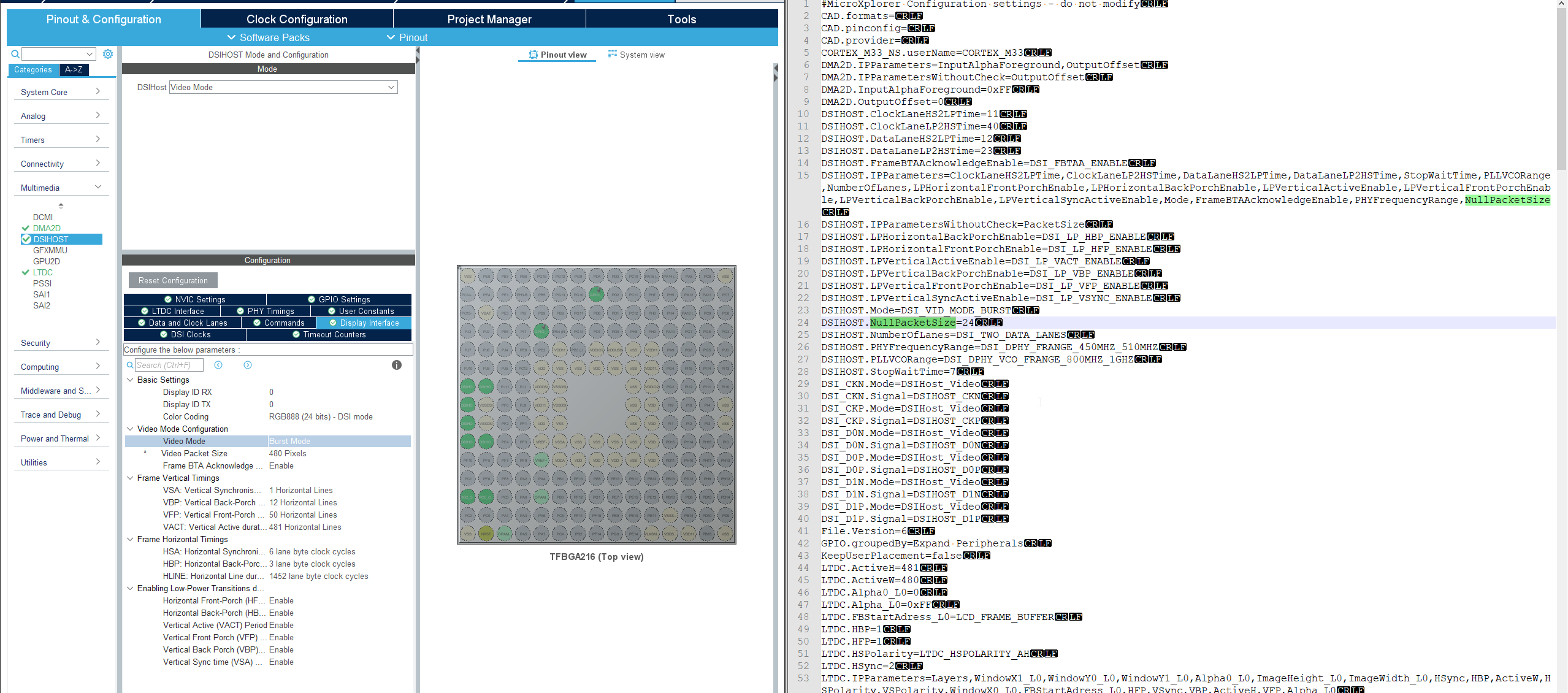 Null Packet Size is not visible in CubeMX Gui - STMicroelectronics Community