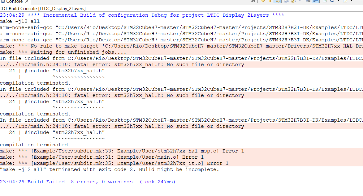 Solved: STM32H7B3I -DK unable to activate LCD - screen thr... - STMicroelectronics Community