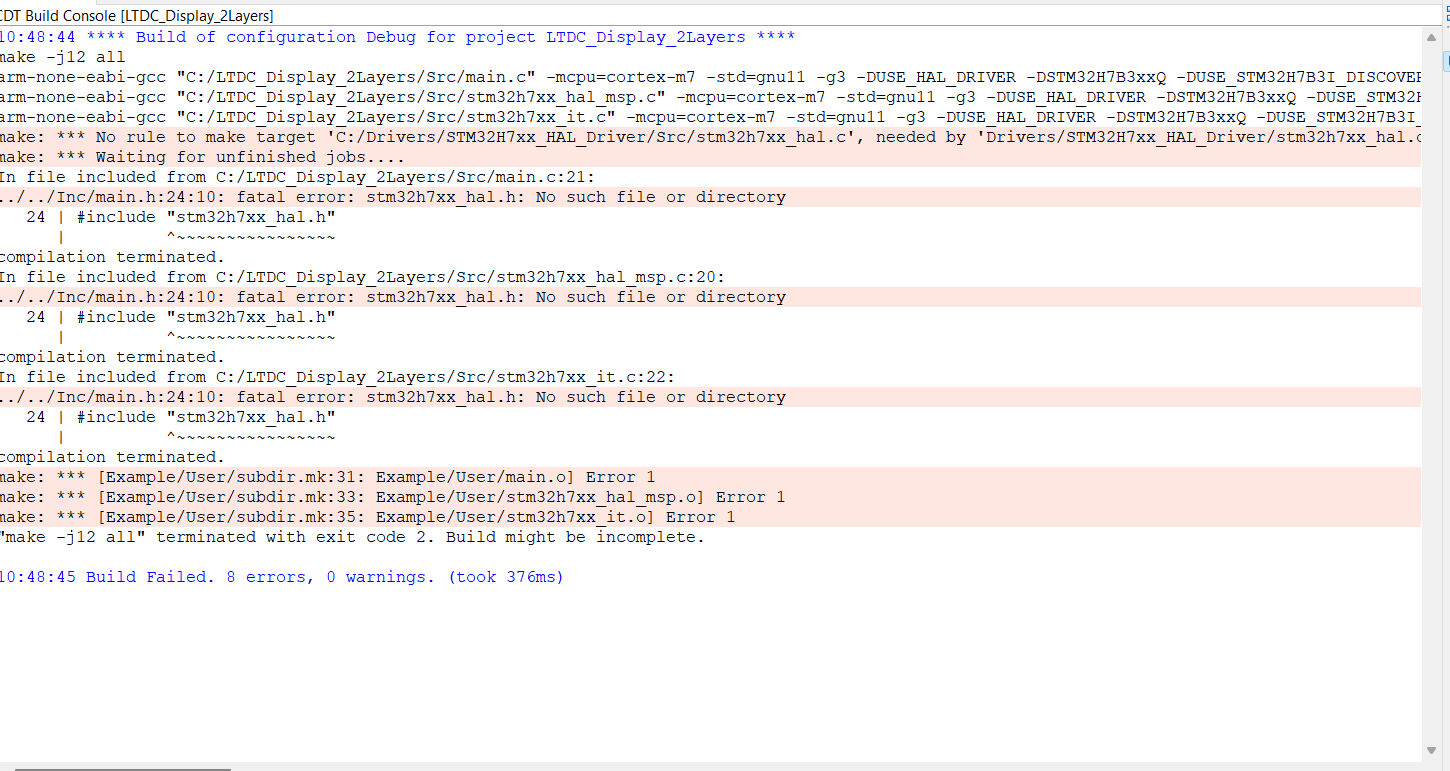 Solved: STM32H7B3I -DK unable to activate LCD - screen thr... - STMicroelectronics Community