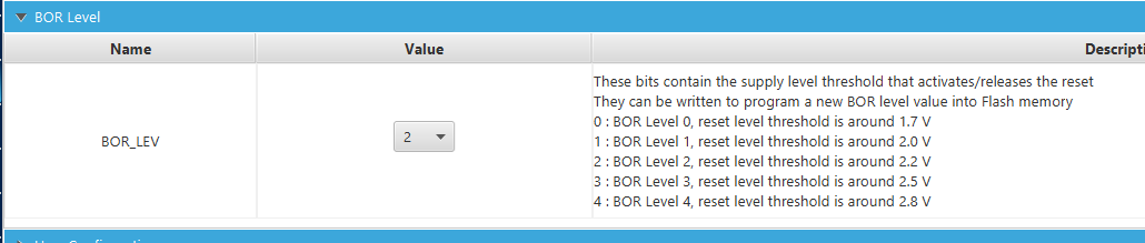 Not able to enable BOOT_LOCK through Hex file in S... - STMicroelectronics Community