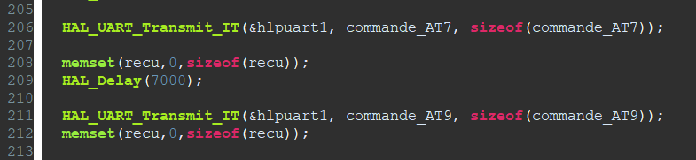 Solved: LPUART can't display a large message - STMicroelectronics Community