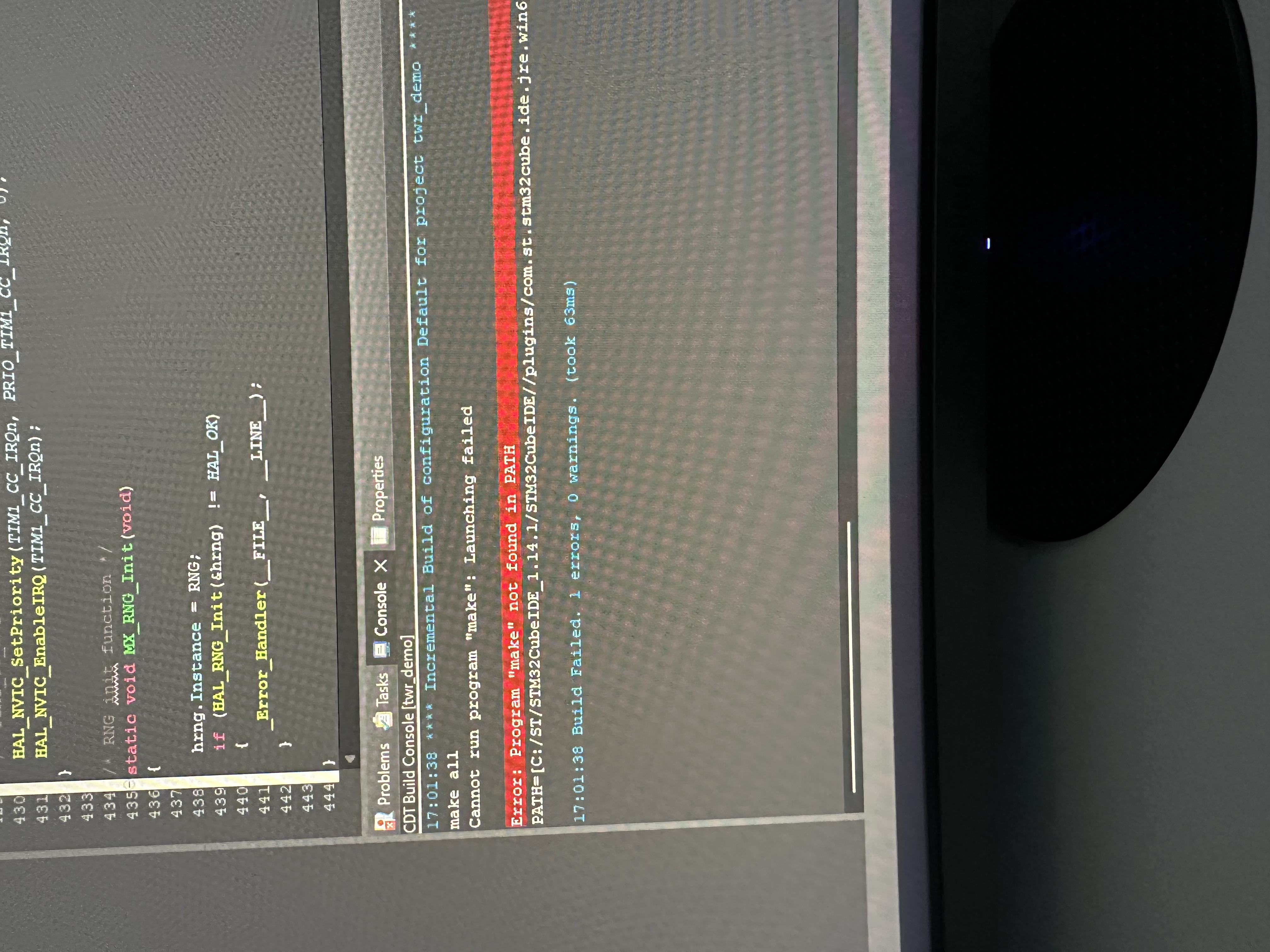 How To Compile This Code On A Nucleo Stmicroelectronics Community