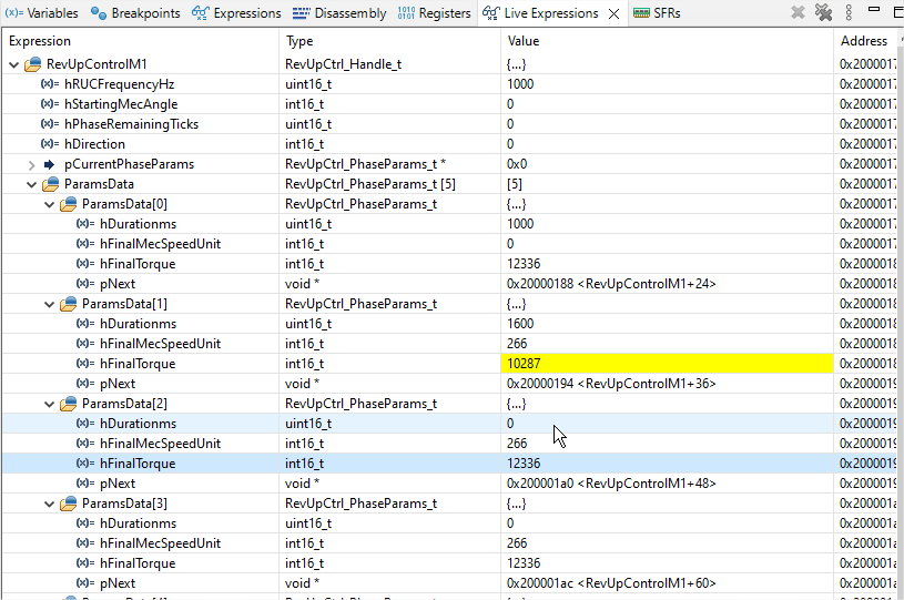 Motor Pilot bug: Torque resets to zero - STMicroelectronics Community