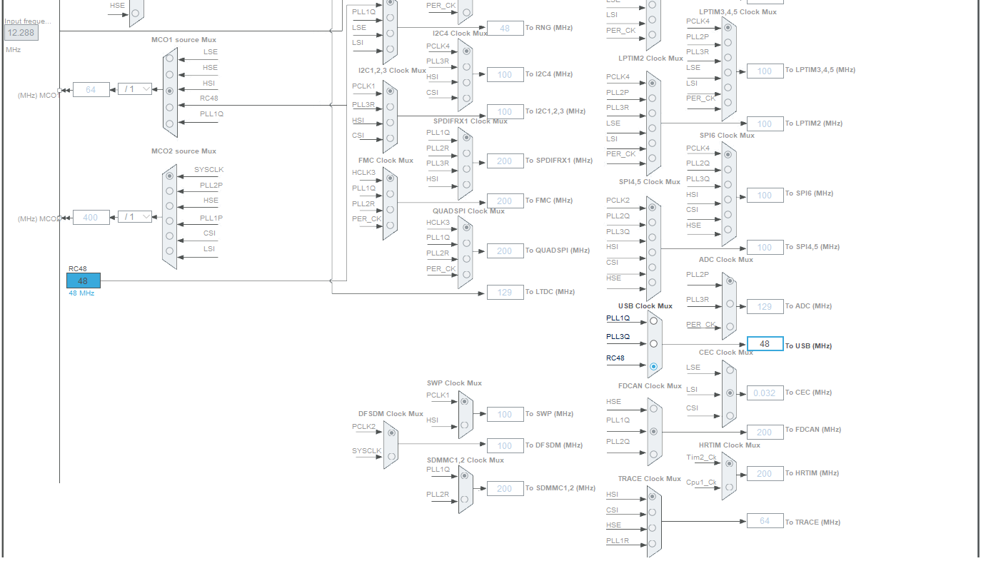 Solved New With Stm32h7 Stmicroelectronics Community 