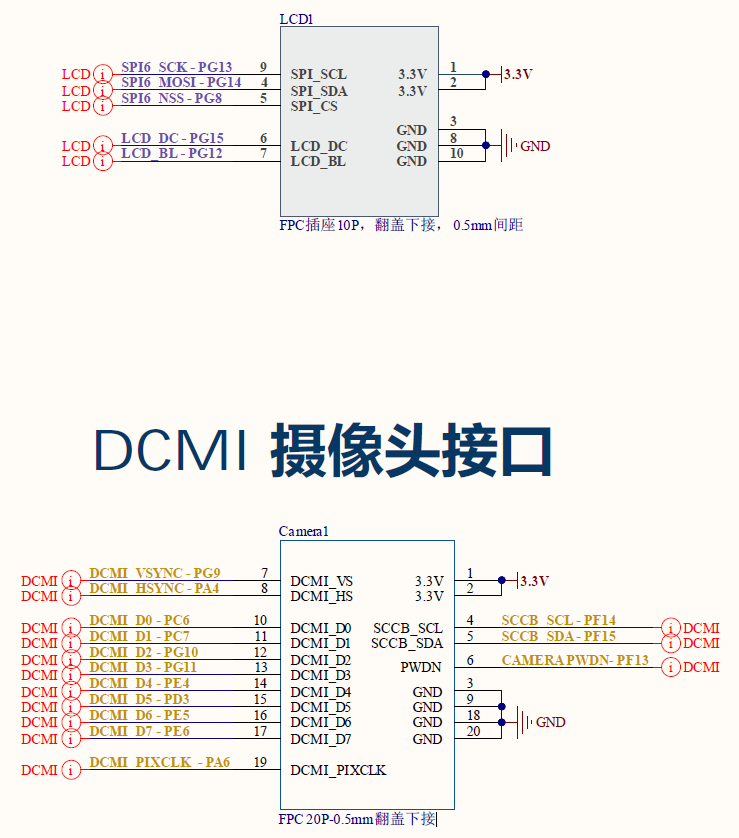 Solved: Camera and LCD modules for stm32h723 mini core dev ...