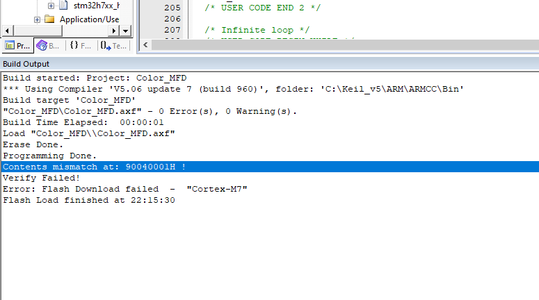 Algorithm For Loading Into External Memory Mt25ql5 Stmicroelectronics Community