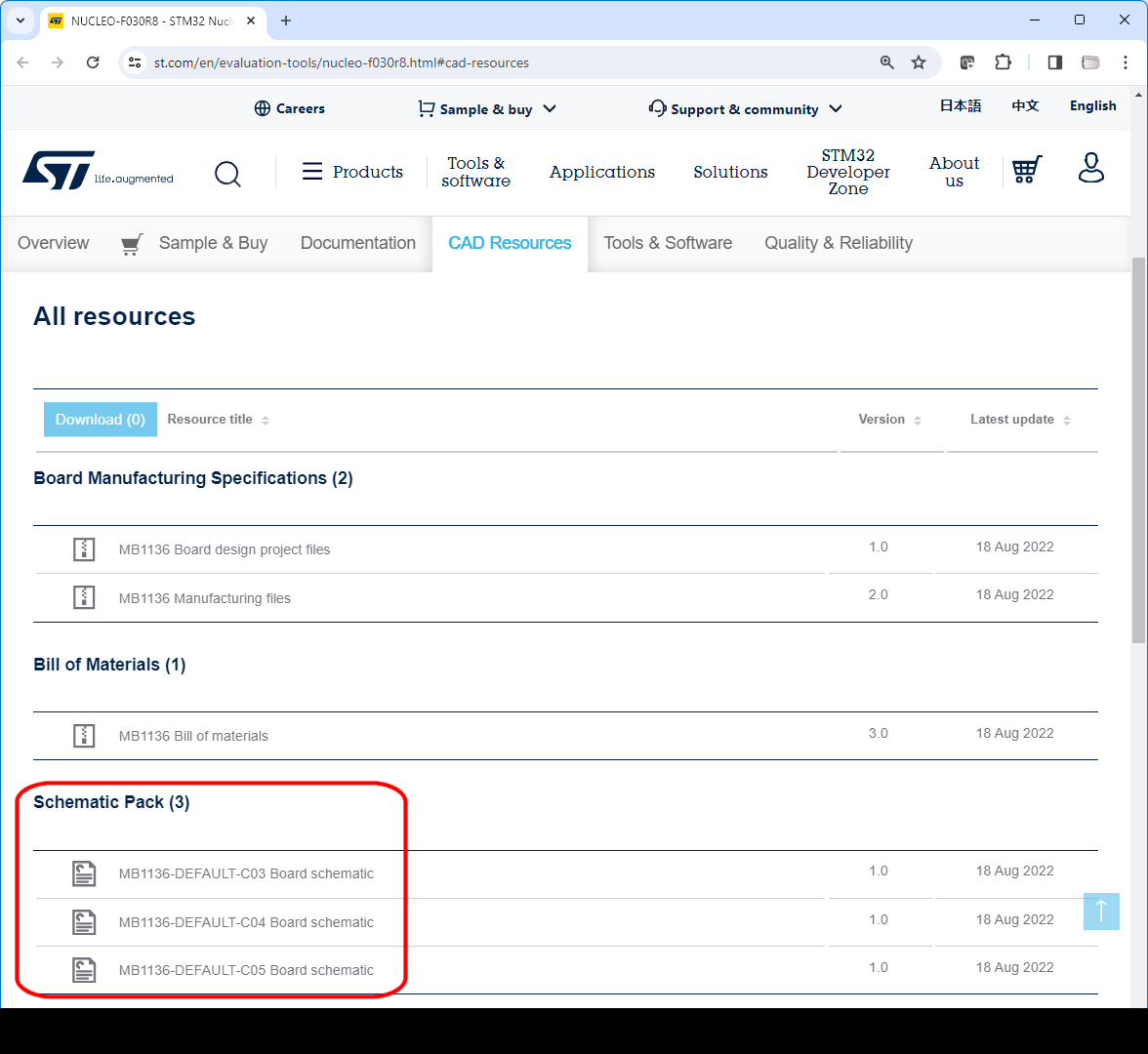 Solved: STM32F030 - Nucleo 030R8 - STMicroelectronics Community