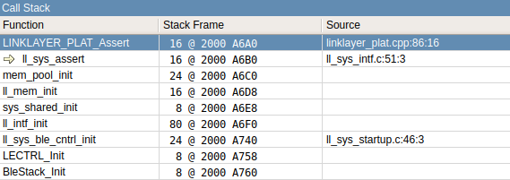 assert_failed() called inside BleStack_Init() with... - STMicroelectronics Community
