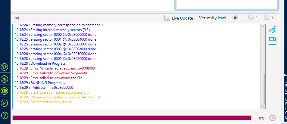 Stm32f401ccu6 Disconect While Programming Noob He 9522