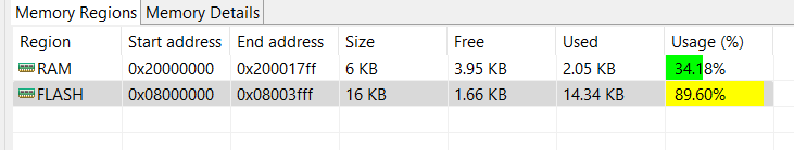 Store data in internal flash without erasing whole ...