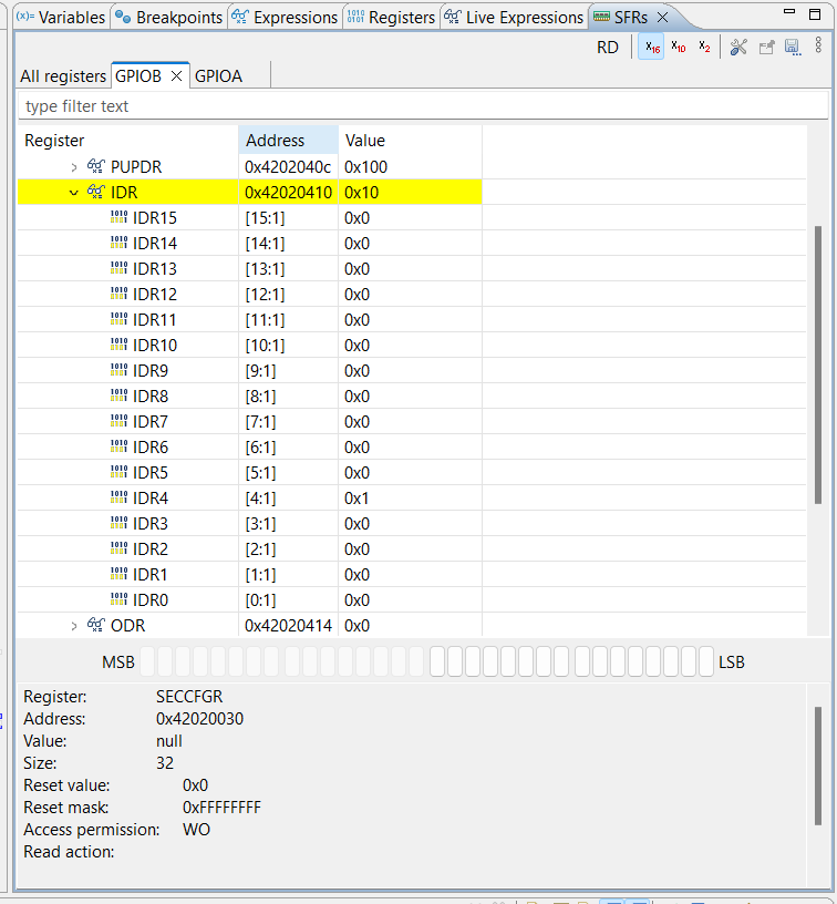 Solved: STM32L562VET6 won't enter EXTI callback function. - STMicroelectronics Community