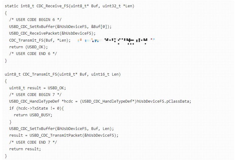 Stm32l4 Usbd Cdc Msc Combination Device Class Cdct