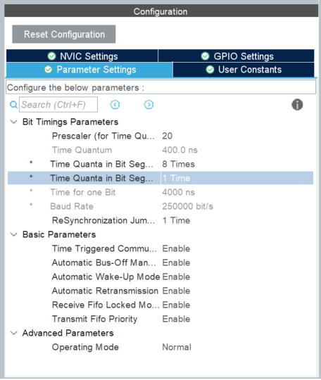 Solved Can Communication Issue With Stm32f4 Stmicroelectronics Community