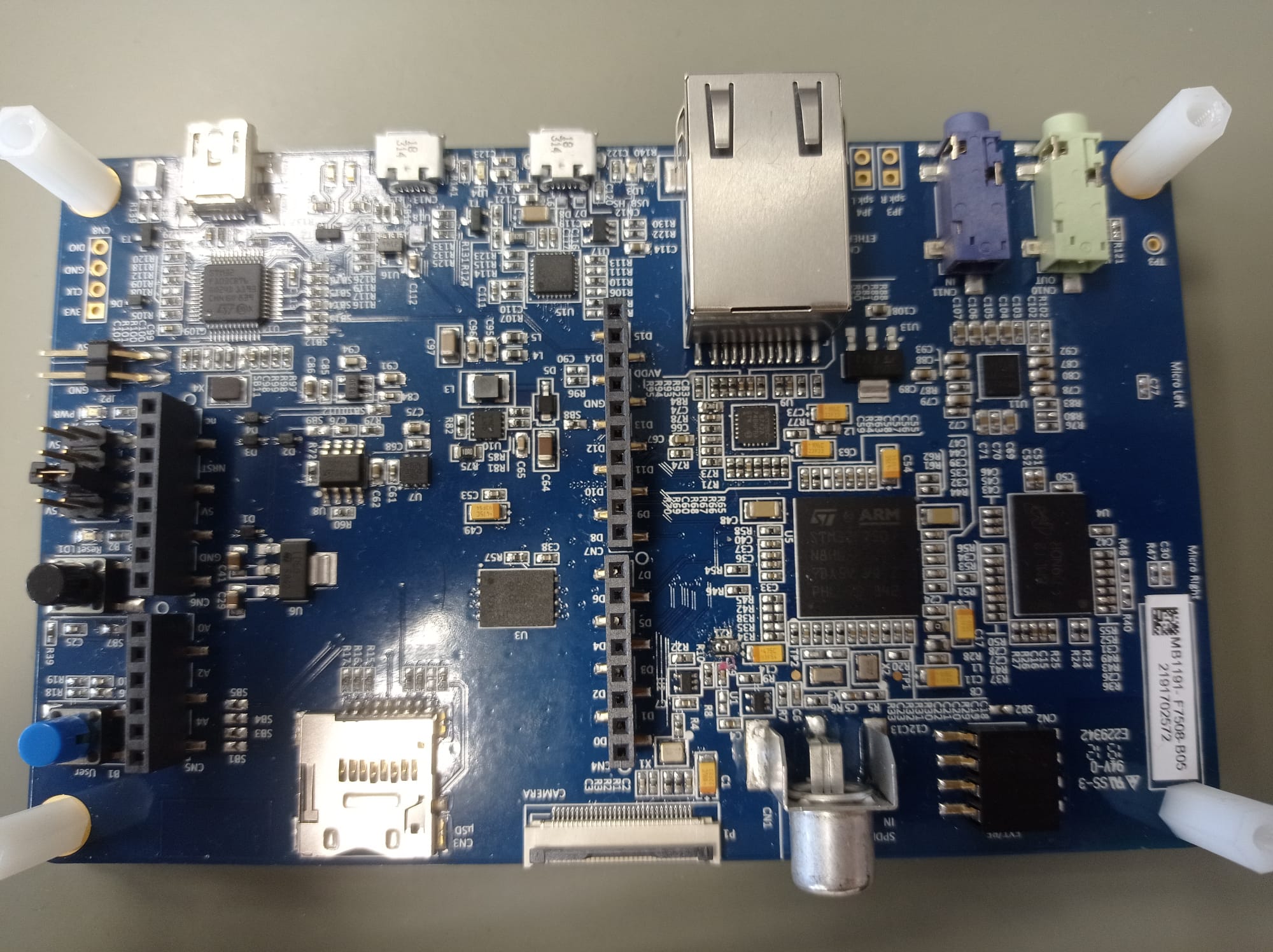 Solved: OV5642 camera usage with STM32F7508-DK board - STMicroelectronics Community