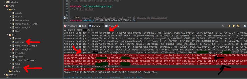 Solved: CubeIDE doesn't compile C++ files - STMicroelectronics Community Solved: CubeIDE doesn't compile C++ files - STMicroelectronics Community