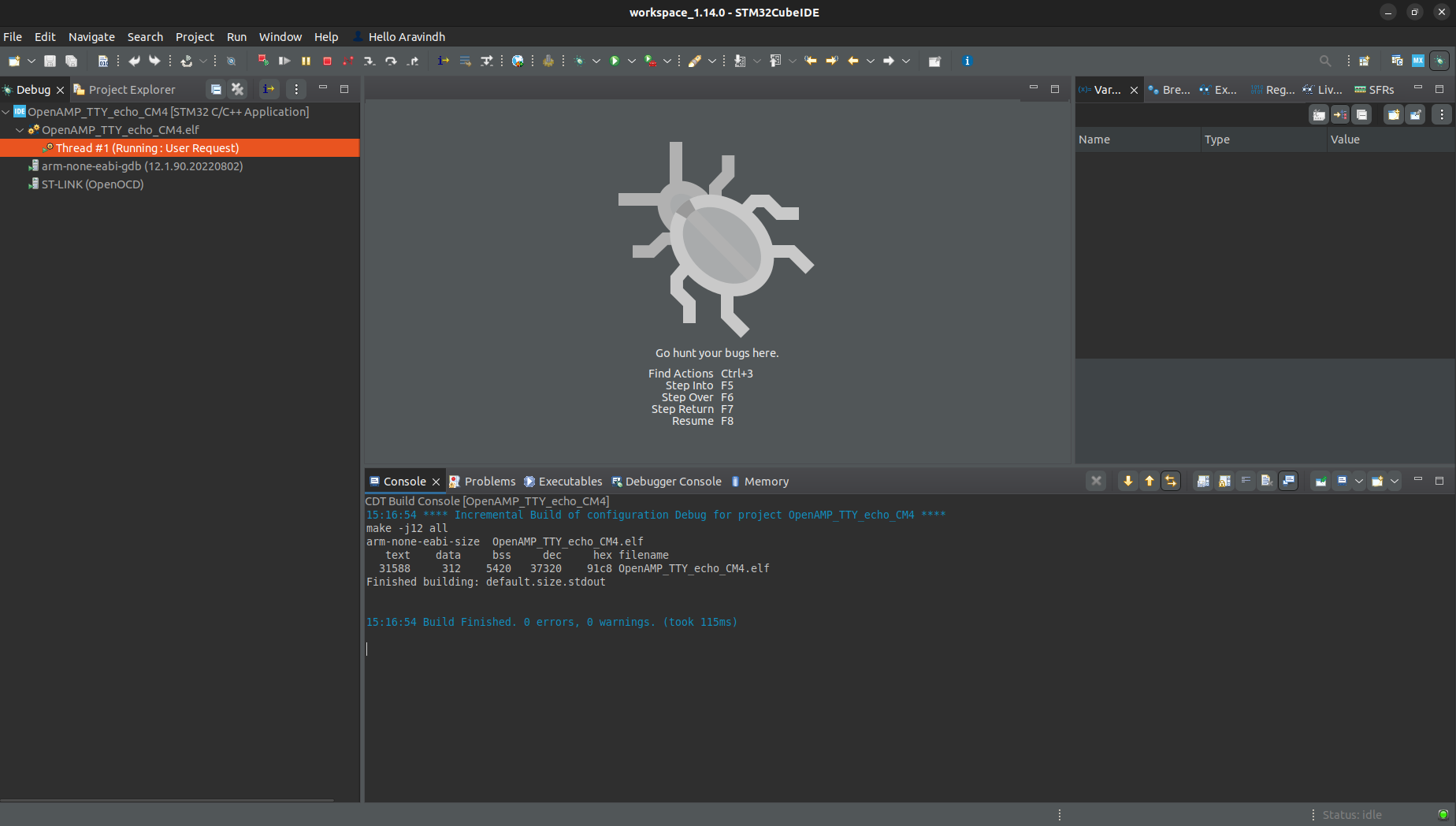 confirm perspective switch tab - STMicroelectronics Community