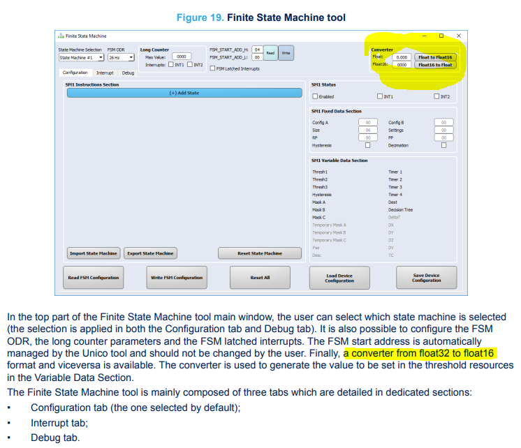 Solved: LSM6DSO(X) FSM Threshold Confusion - STMicroelectronics Community
