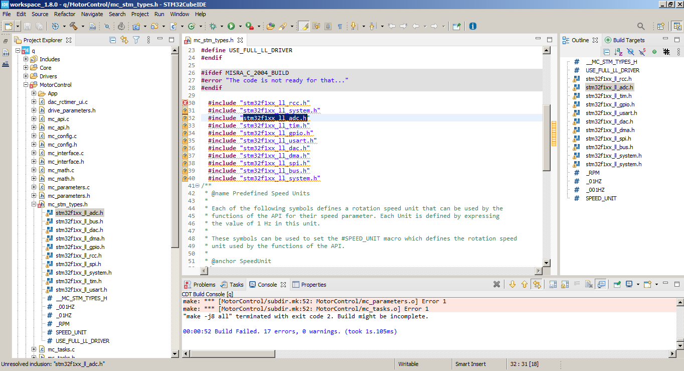 MCSDK debug error - STMicroelectronics Community