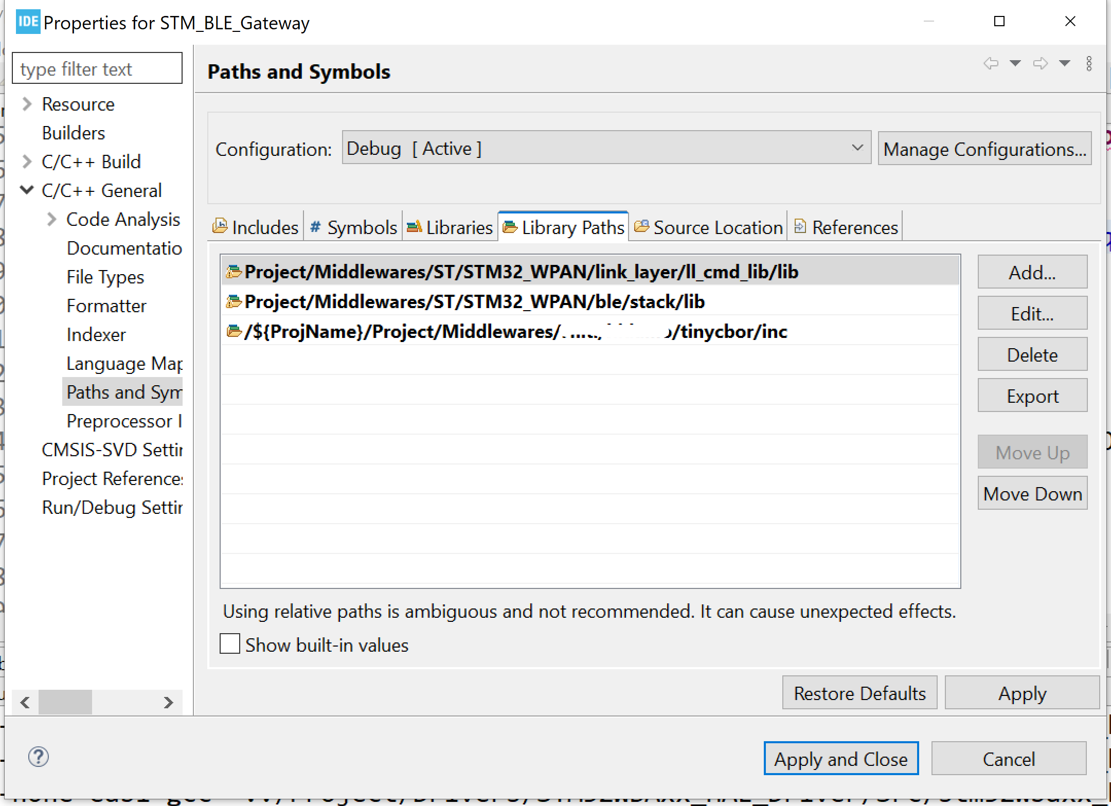 Problem With Third Party Library Integration Stmicroelectronics Community 
