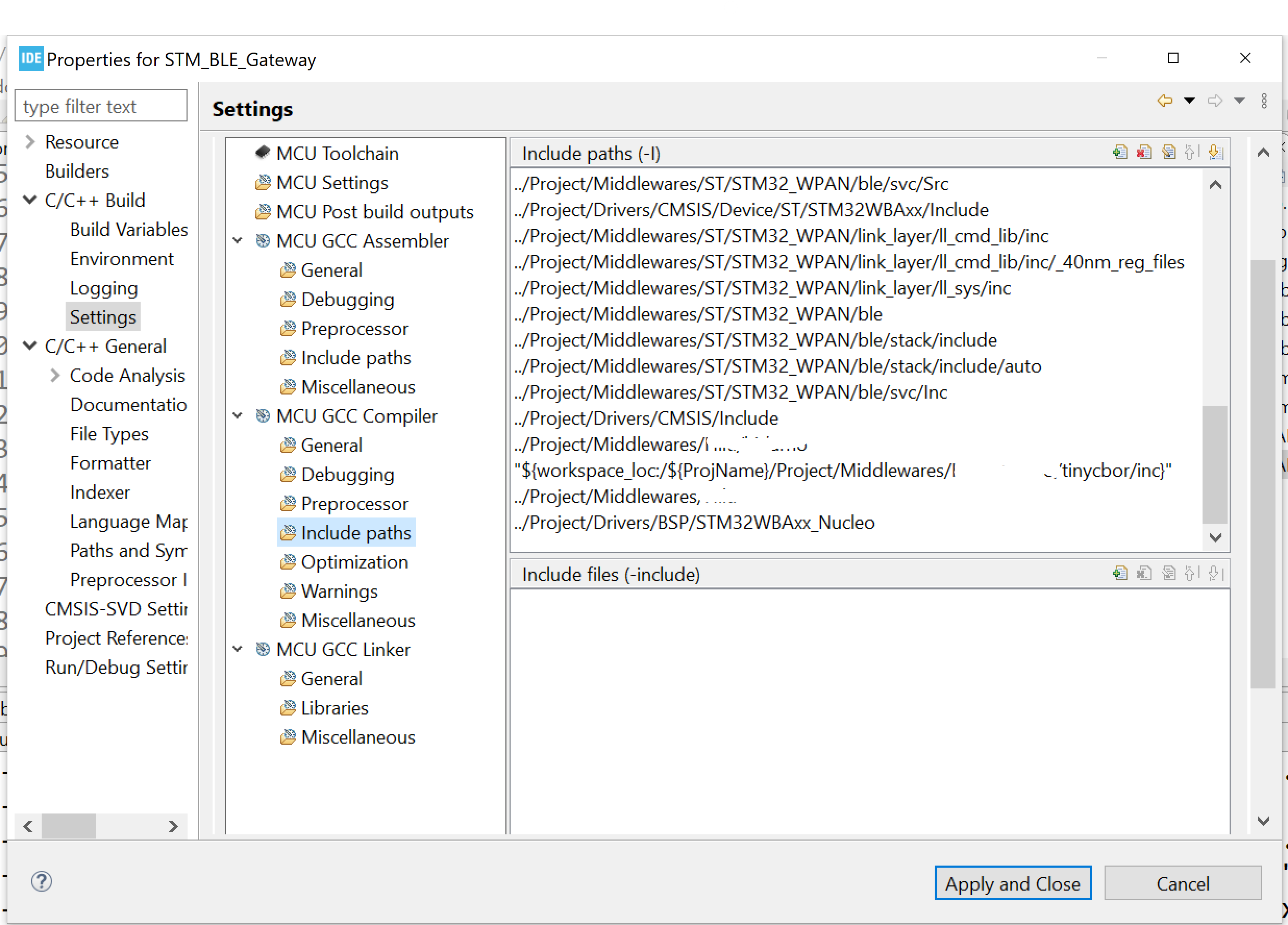Problem with third party library integration - STMicroelectronics Community Problem with third party library integration - STMicroelectronics Community