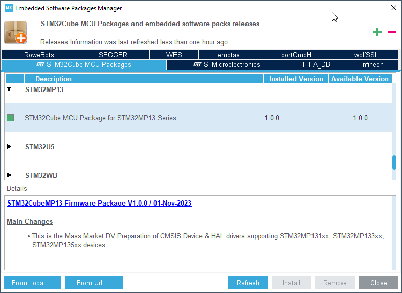 Create New Project In Mx With Stm32mp13 Stmicroelectronics Community