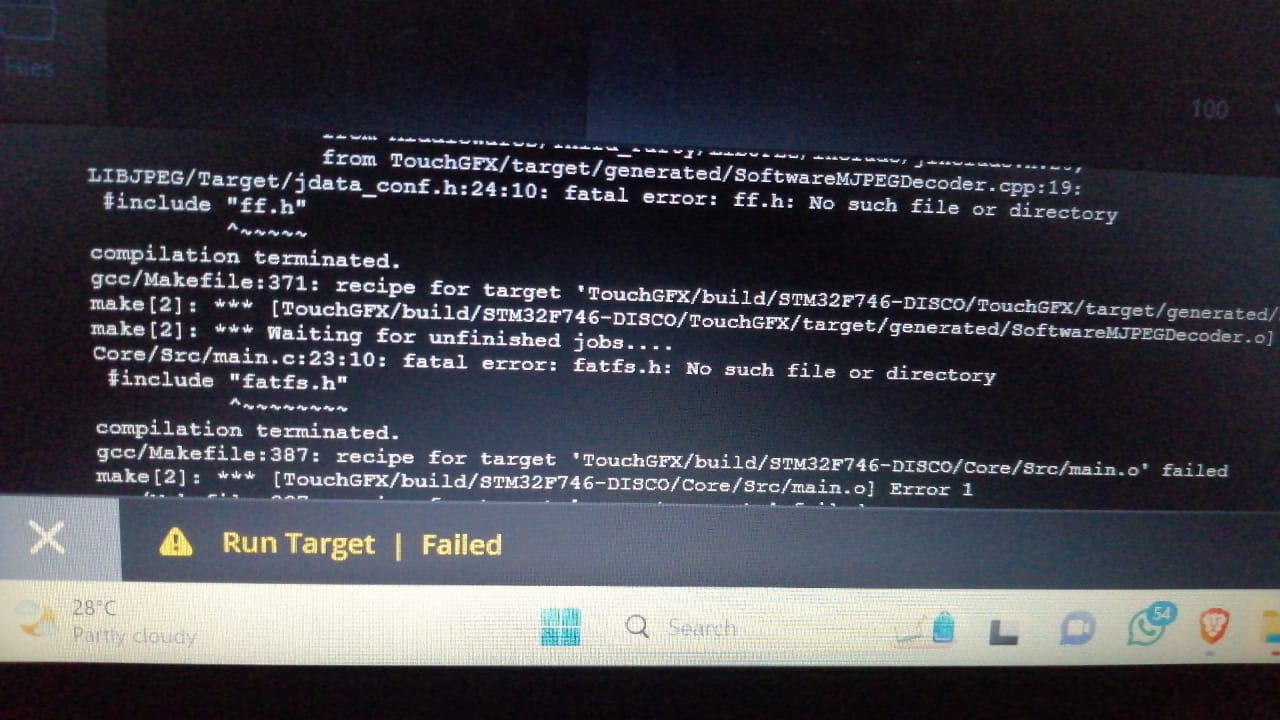Solved: STM 32 Touch GFX SD card - STMicroelectronics Community