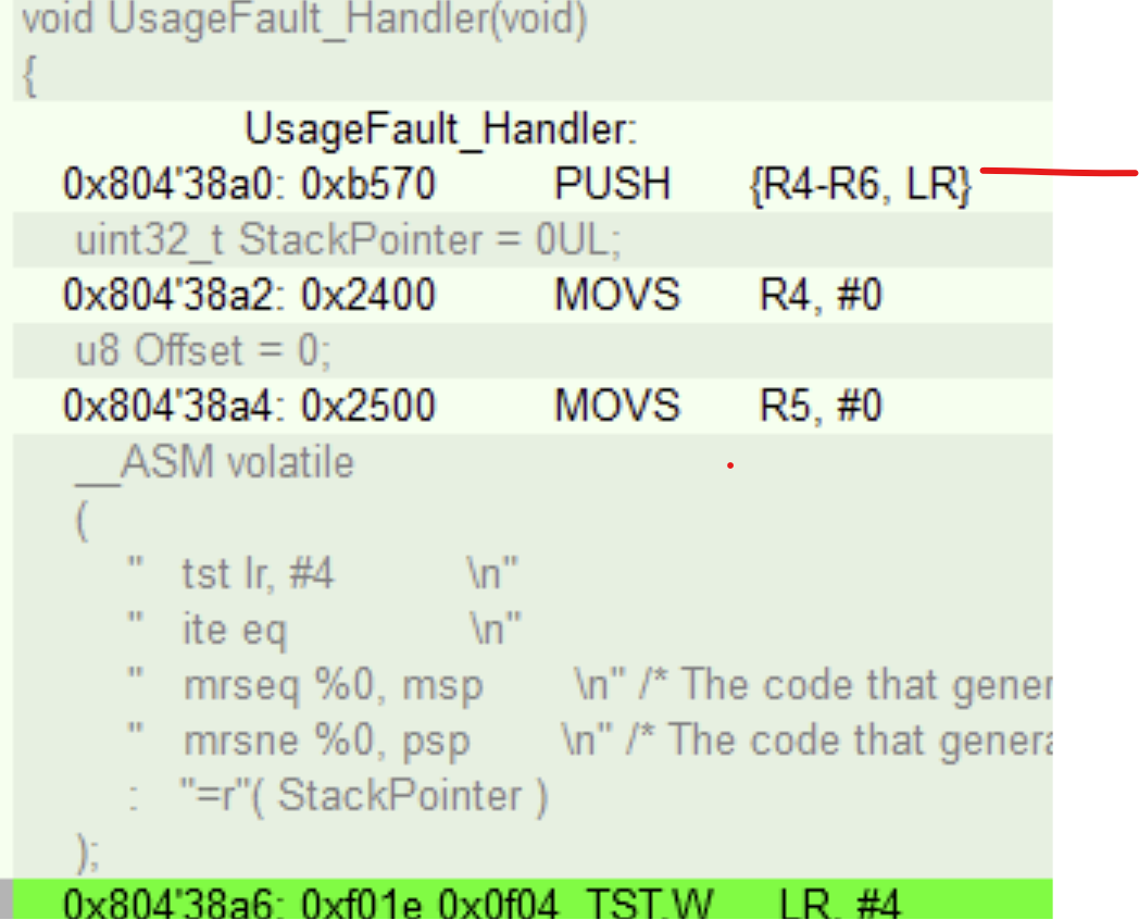 Stack Unwinding During Exception Stmicroelectronics Community 