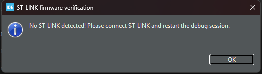 Solved St Link Is Not In The Dfu Mode No St Link Detecte Stmicroelectronics Community