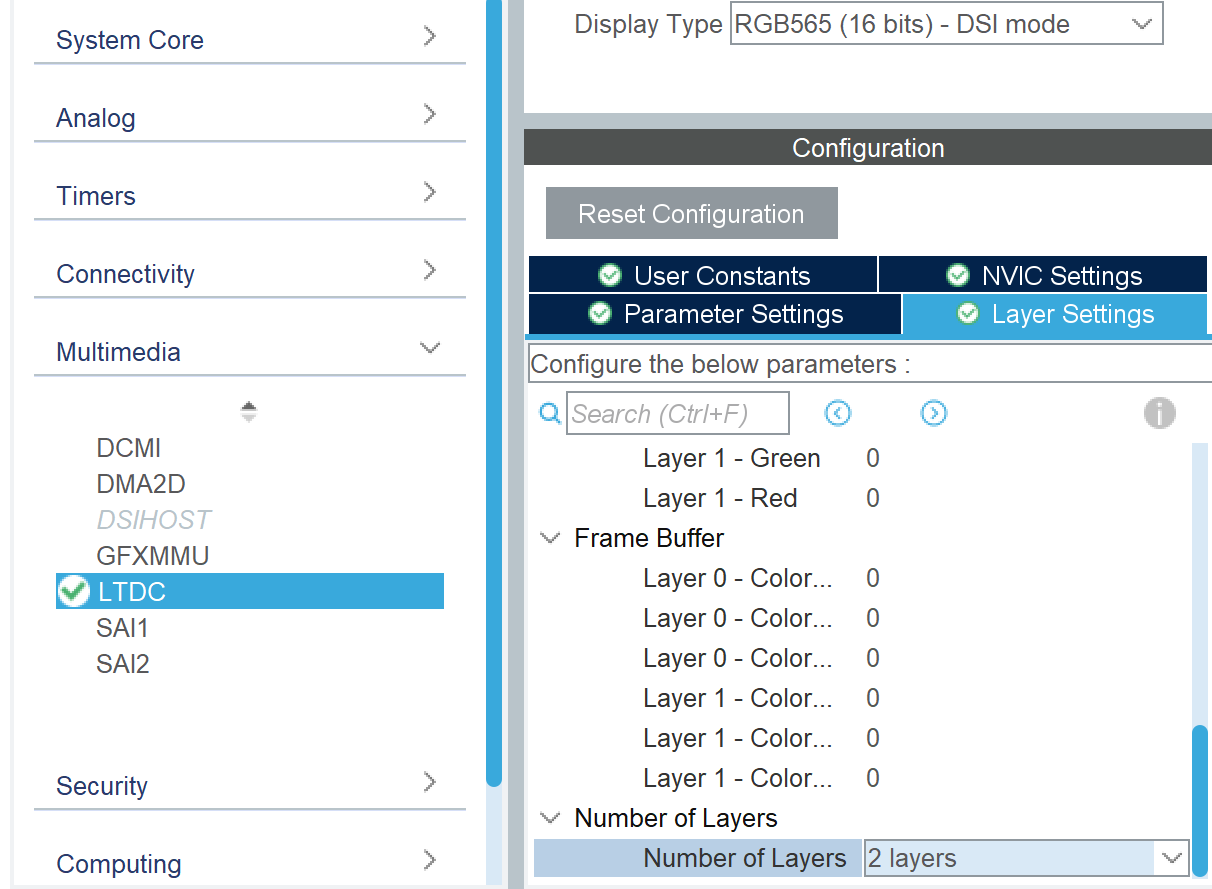 Solved: Basic TouchGFX/DSI setup for STM32L4R9DISCO - STMicroelectronics Community