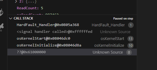 Stm32h7 Oskernelstart Faults To Hardfault Handler Stmicroelectronics Community