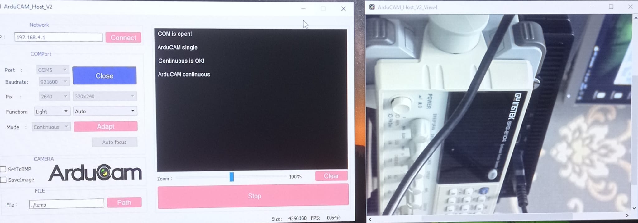 Solved: OV5642 camera usage with STM32F7508-DK board - STMicroelectronics Community