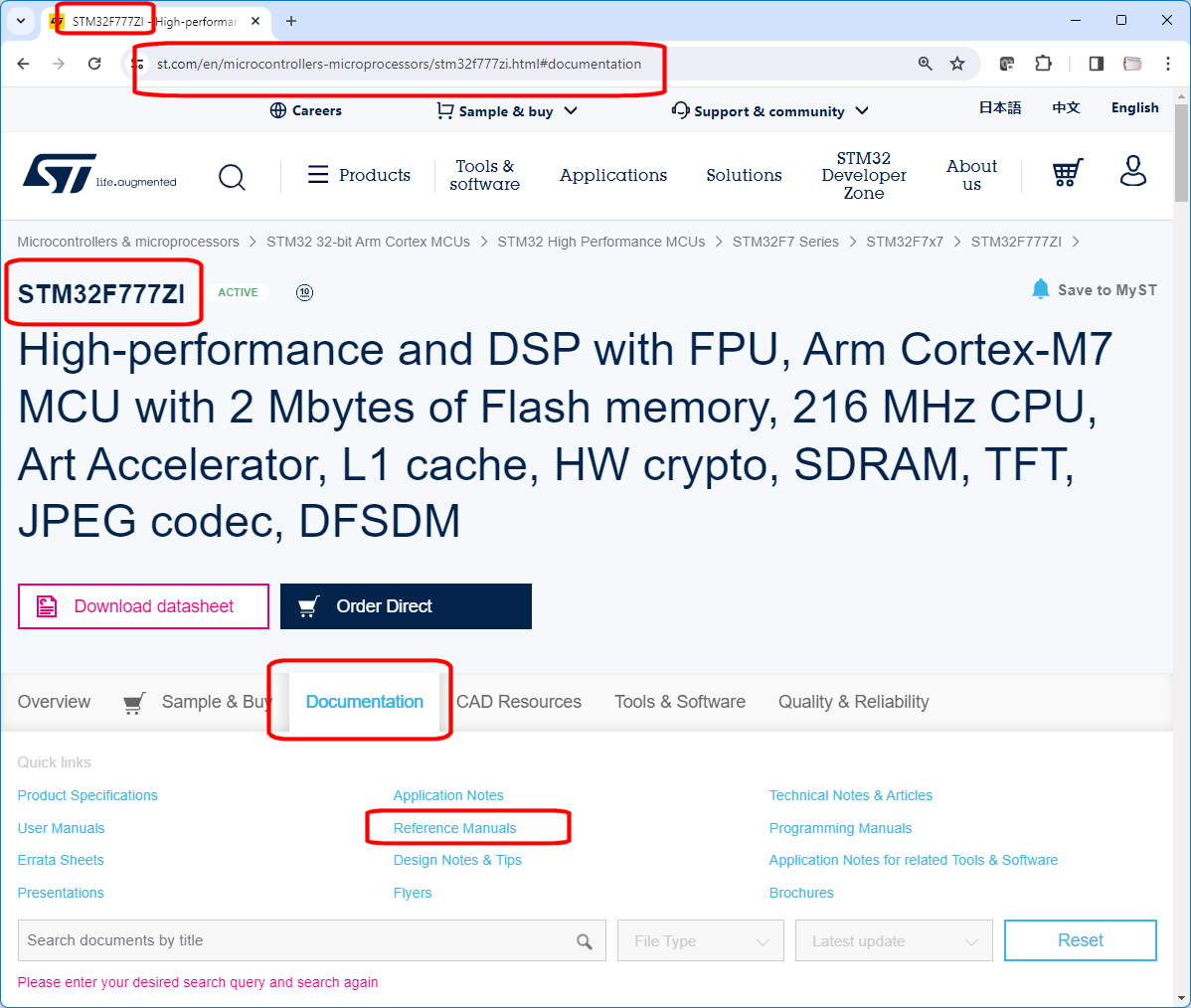 Solved Memory Map Of Stm32f777zi Stmicroelectronics Community 