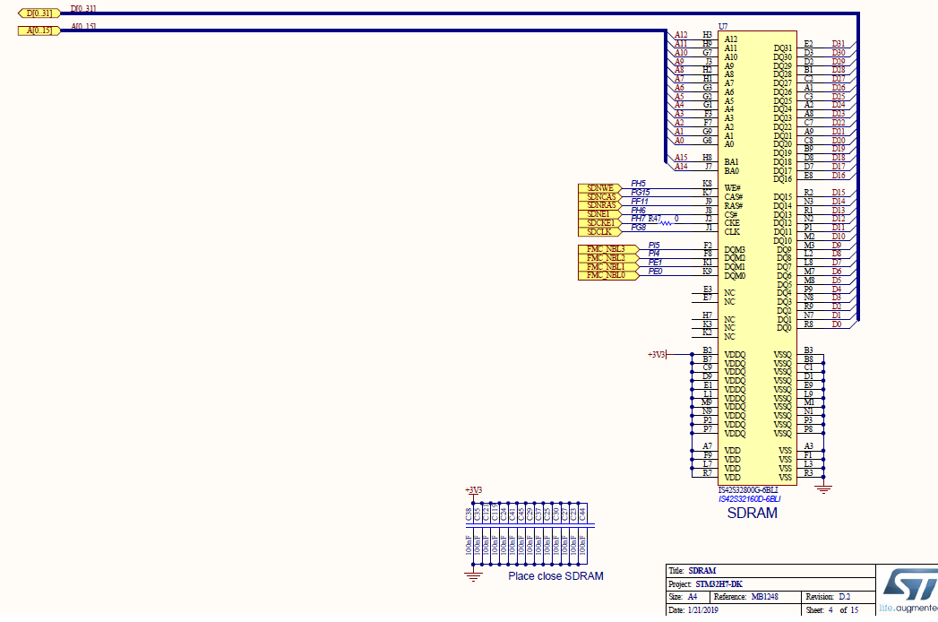 Solved: How to configure external memory in NUCLEO-H745ZI - STMicroelectronics Community