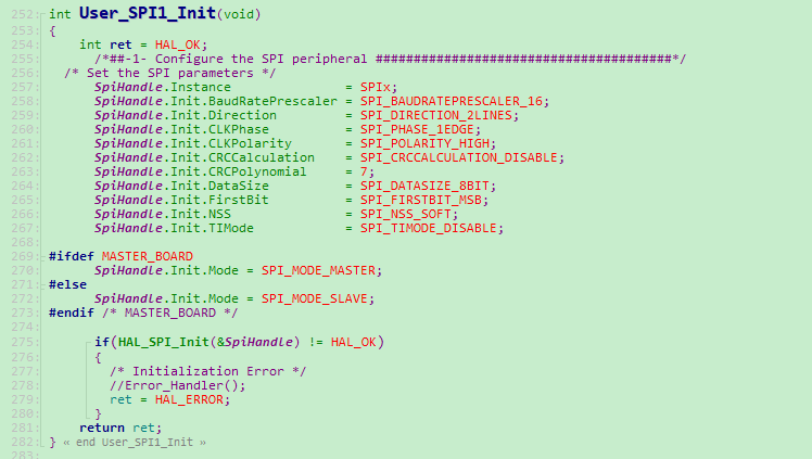 Solved: STM32F401RE SPI1 CLK signal wrong - STMicroelectronics Community