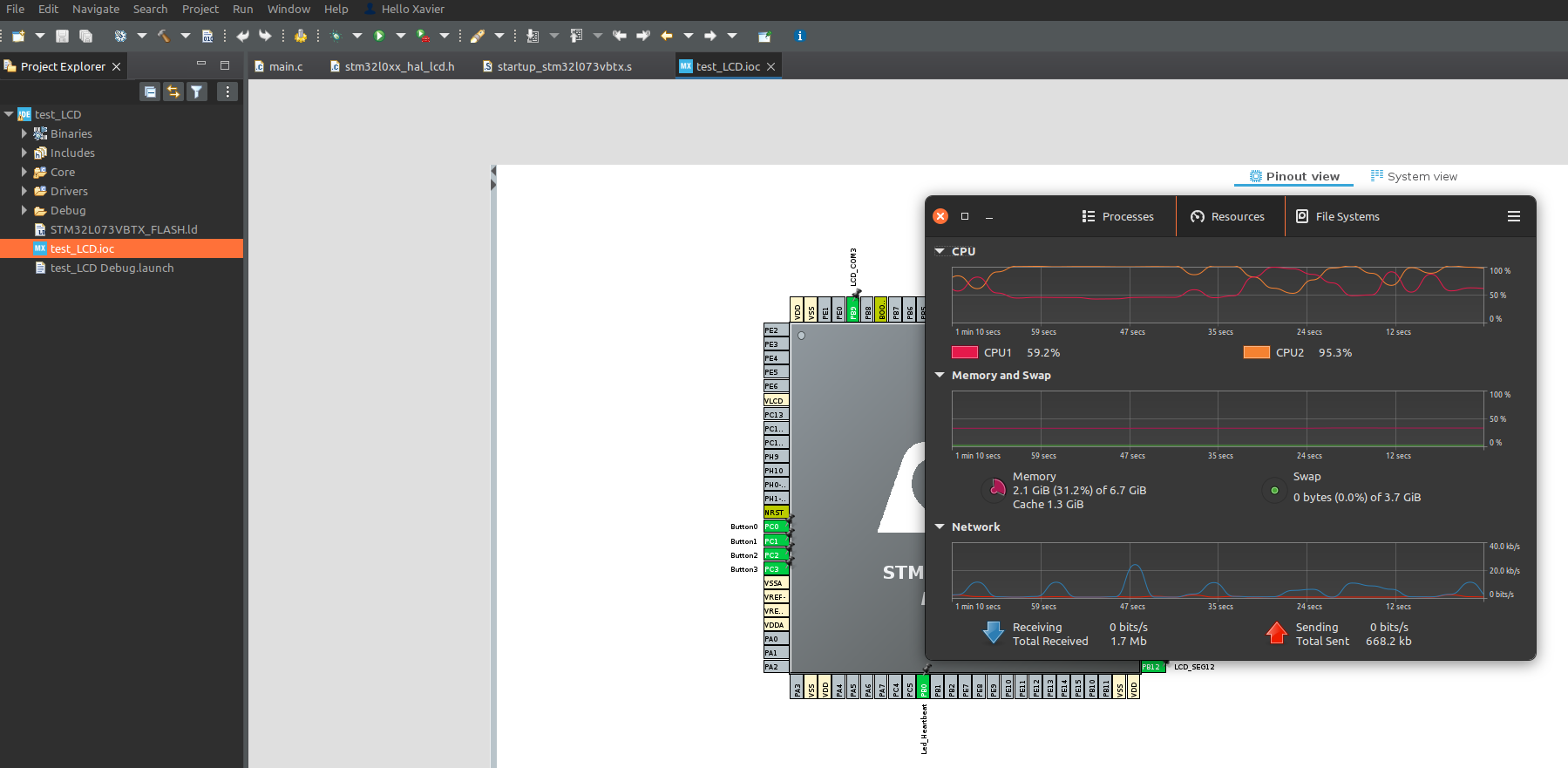 IOC project doesn't render completely in CubeIDE - STMicroelectronics ... IOC project doesn't render completely in CubeIDE - STMicroelectronics ...