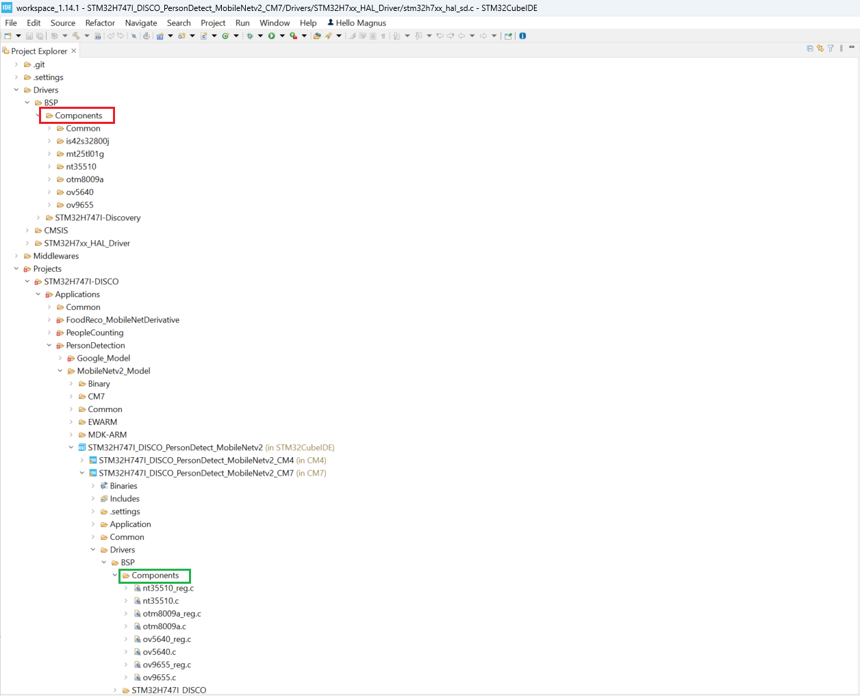 Solved: FP-AI-VISION1 compile issue - STMicroelectronics Community
