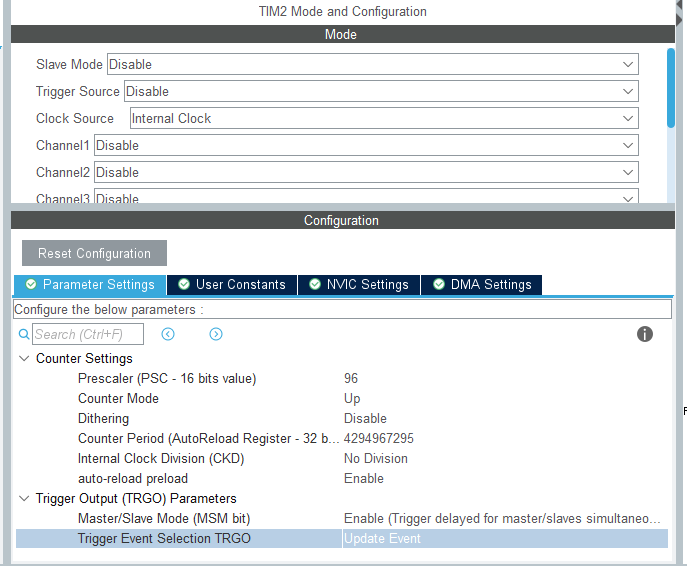 Chaining Two Timers On The Stm32g4 Stmicroelectronics Community