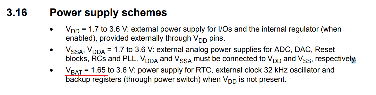 Solved: Low Battery RTC - STMicroelectronics Community