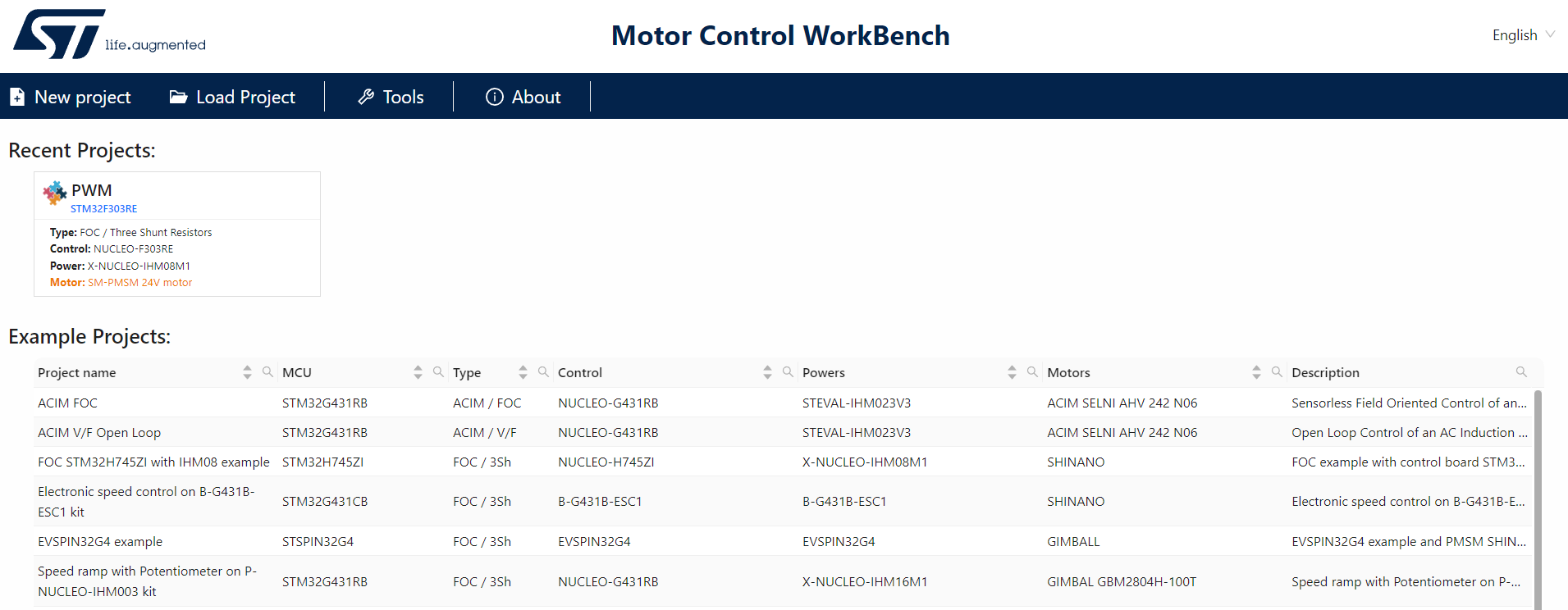 I am getting Frimware error for ST Motor Profiler ...