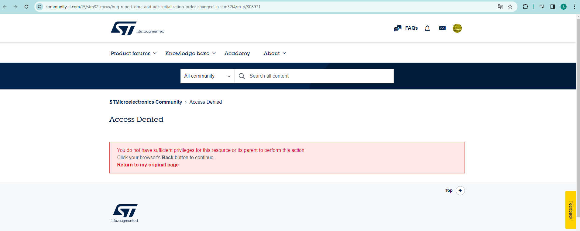 Solved Dma Not Working In Cubemx Generated Code Order O Stmicroelectronics Community